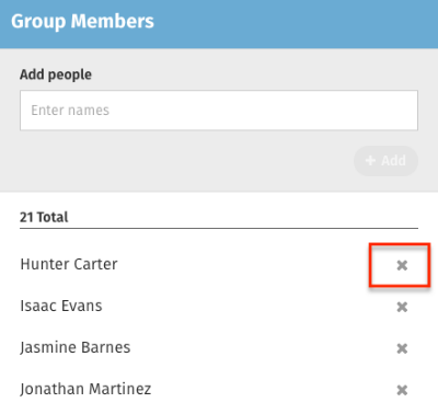 Add and remove group members – ThoughtFarmer Helpdesk