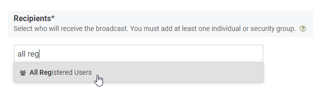 Create broadcasts – ThoughtFarmer Helpdesk