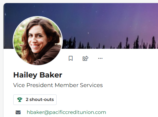 Profile details – ThoughtFarmer Helpdesk