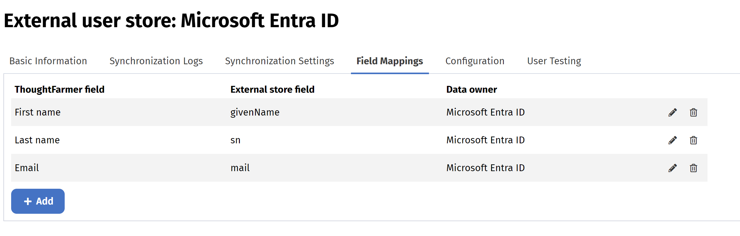 Microsoft Entra ID (formerly Azure AD) – ThoughtFarmer Helpdesk