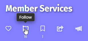 Following and alerts overview – ThoughtFarmer Helpdesk